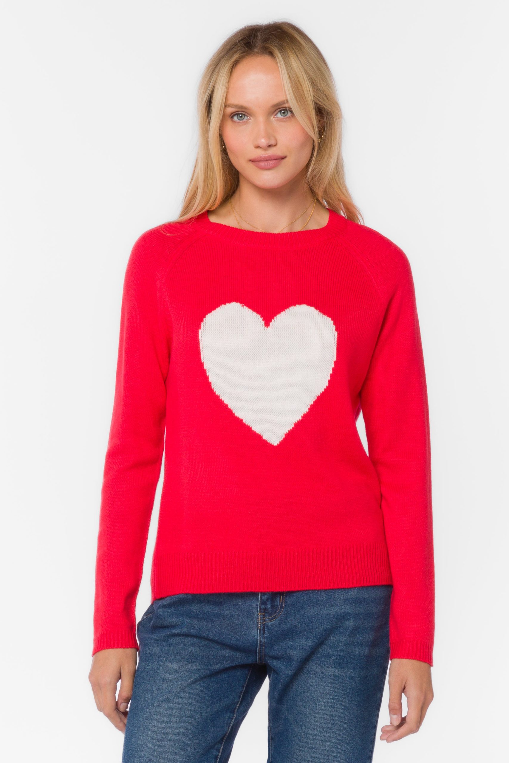Red Heart Sweater – Loveclothesonline