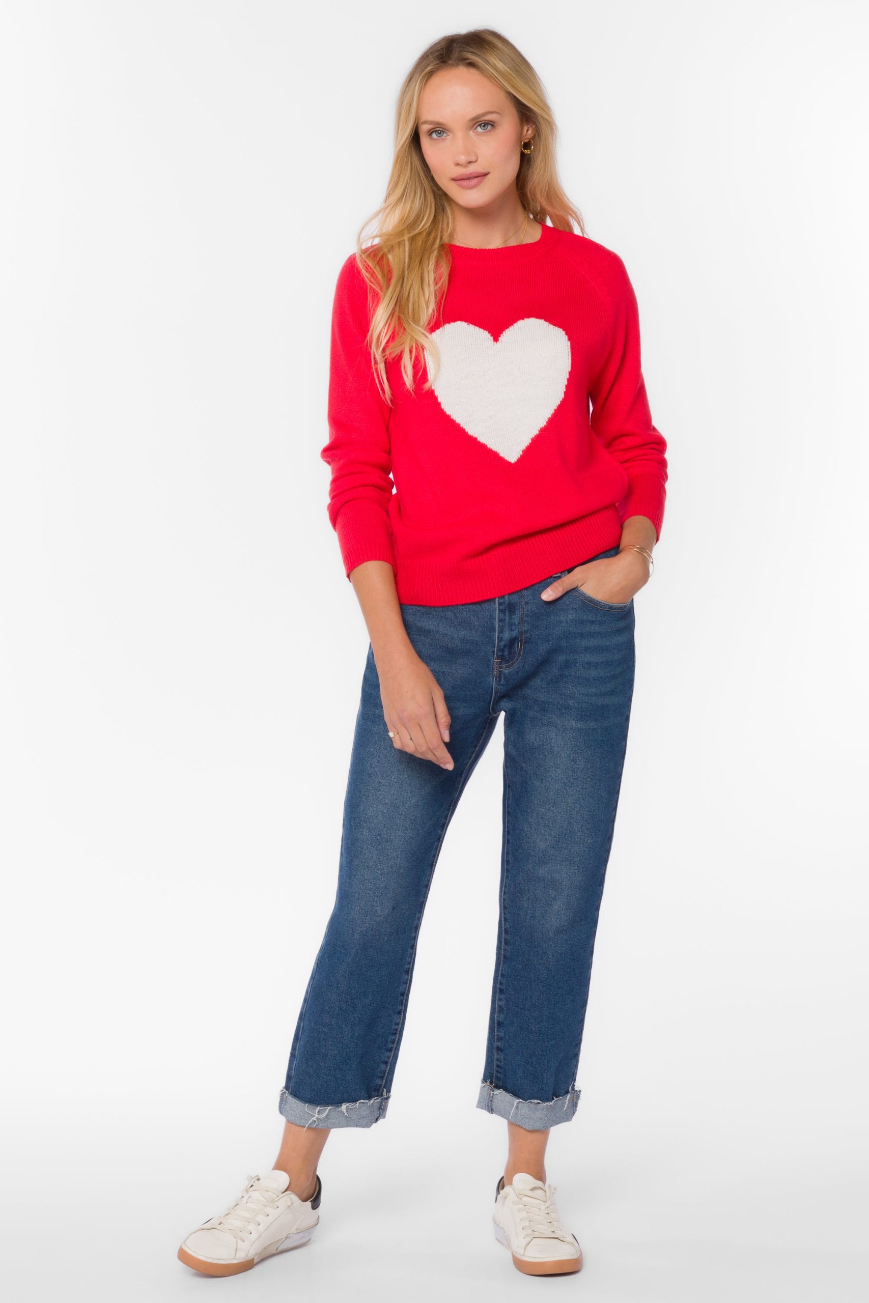 Red Heart Sweater – Loveclothesonline